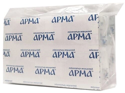 Лейкопластырь медицинский на нетканой основе 19х72 мм 100 шт