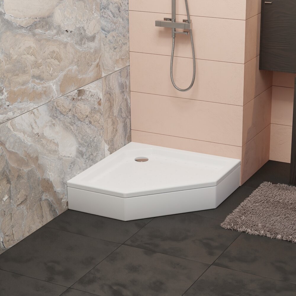 Душевой поддон RGW Acryl STYLE TR 16180500-11 100х100 белый