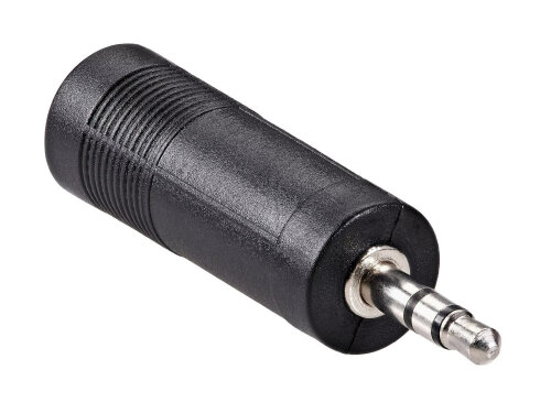 Переходник Vcom аудио стерео 3.5мм M (штекер) - 6.35мм F (гнездо) (CA545)