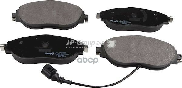 Тормозные колодки VW Passat B7 (362) 3.6 FSI 4MOTIONBWS01.2011 - 12.2014 JP Group арт. 1163613310