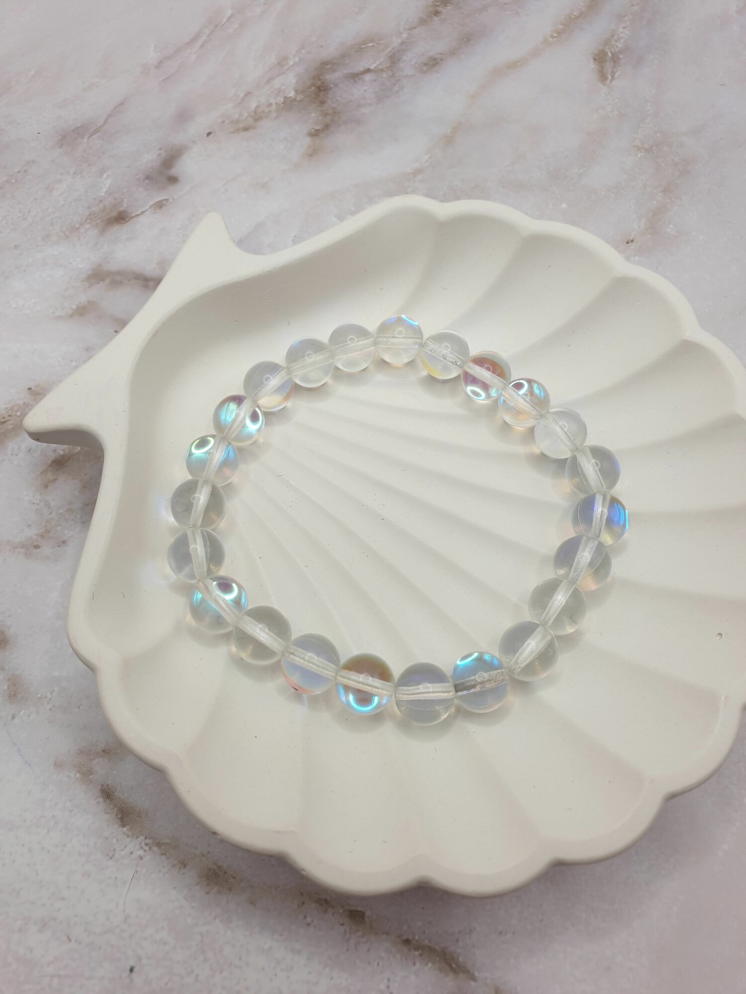 Браслет, опал синтетический