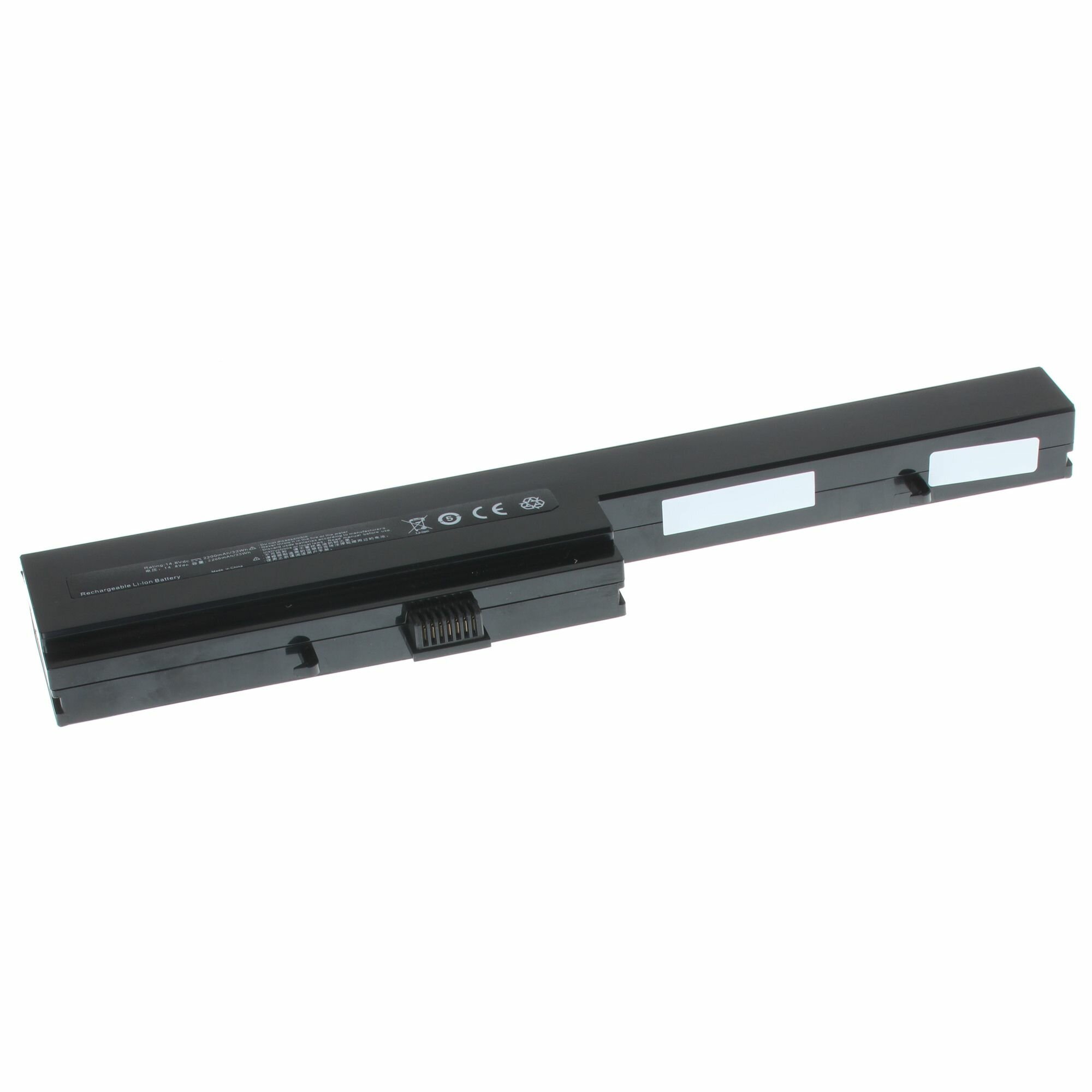 Аккумуляторная батарея iBatt 2200mAh для ноутбука Dell K350 (14.8V)