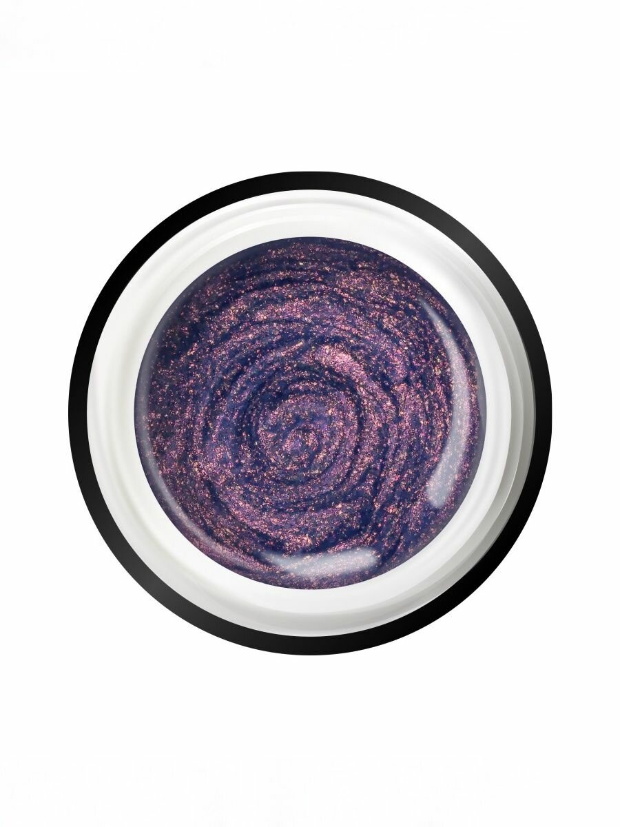 Nail Club Гель-краска с шиммером и с липким слоем GO-70 Star Day