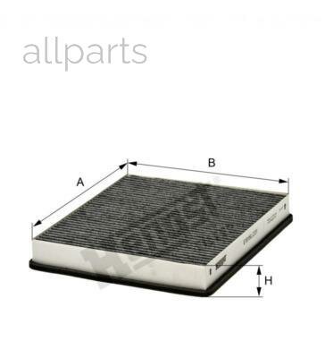 HENGST FILTER E1916LC01 Фильтр салона VOLVO S60/70/80/XC70/XC90