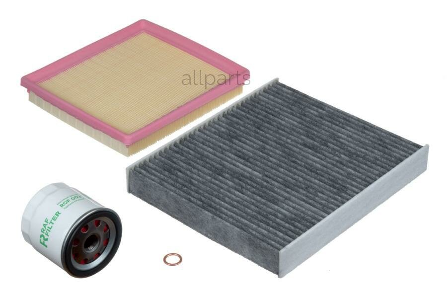 RAF-FILTER RT012S Комплект ТО стандарт Volkswagen Polo 1.6 90,110 лс, Skoda Rapid 1.6 90