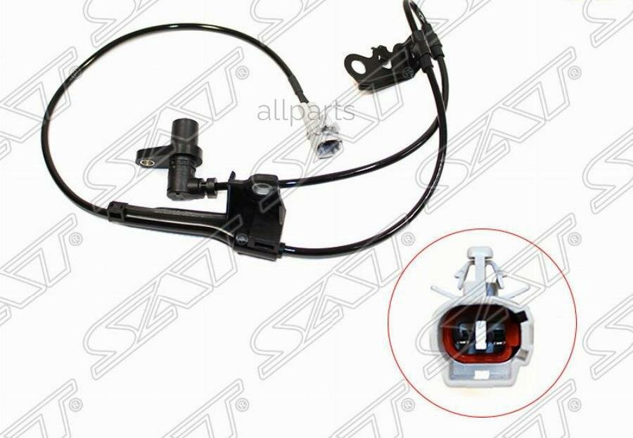 SAT ST-89543-02040 Датчик ABS Toyota Avensis (T250) 03-08 / Corolla 00-07 (Спереди/ Слева)
