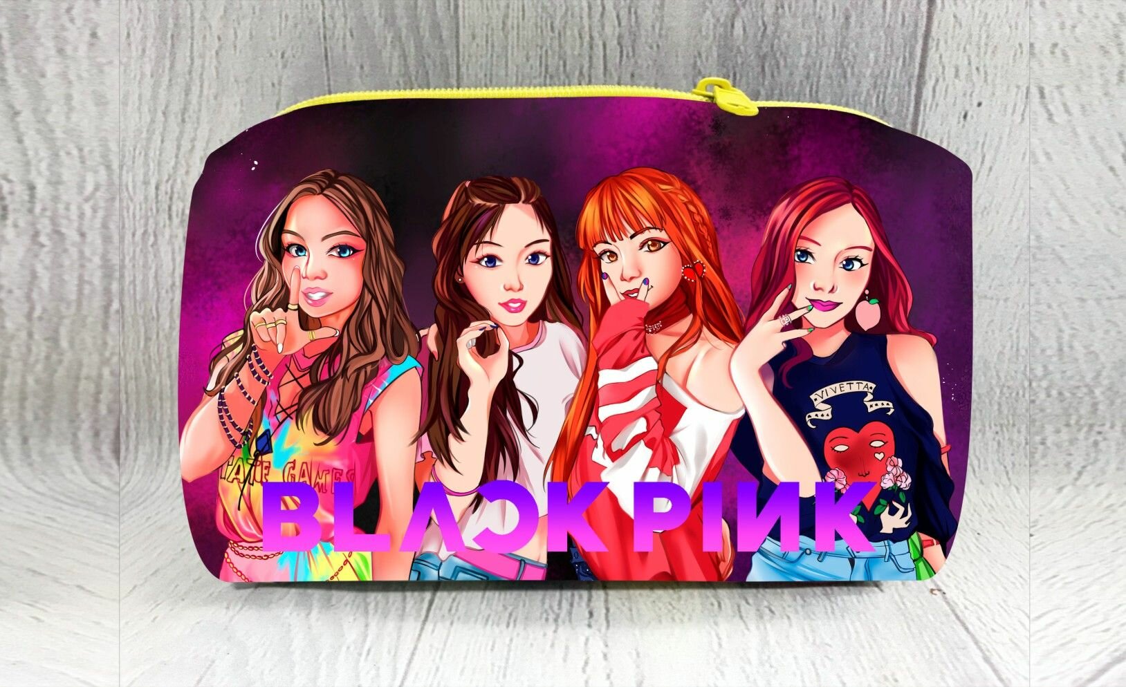 Пенал MIGOM мягкий Blackpink - 2312-010