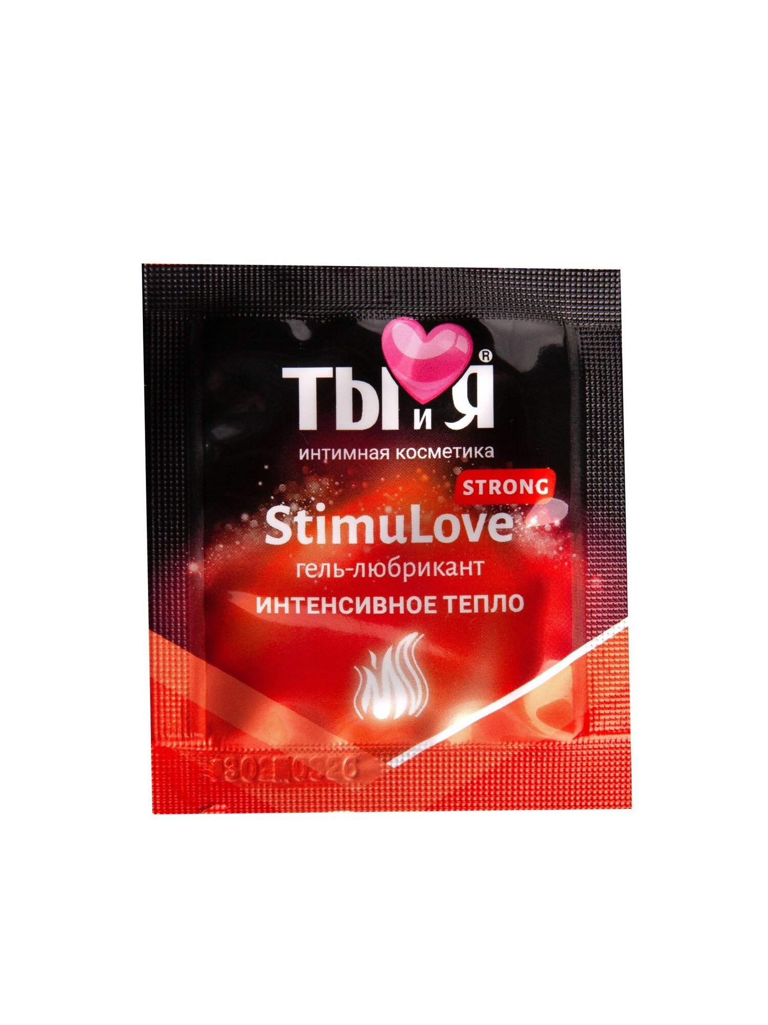 Разогревающий гель-лубрикант Stimulove Strong в одноразовой упаковке - 4 гр, Биоритм,