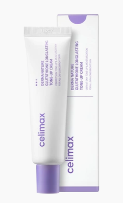 Крем для лица Celimax Derma Nature Glutathione Longlasting Tone-up Cream, против пигментации с глутатионом, 35 мл