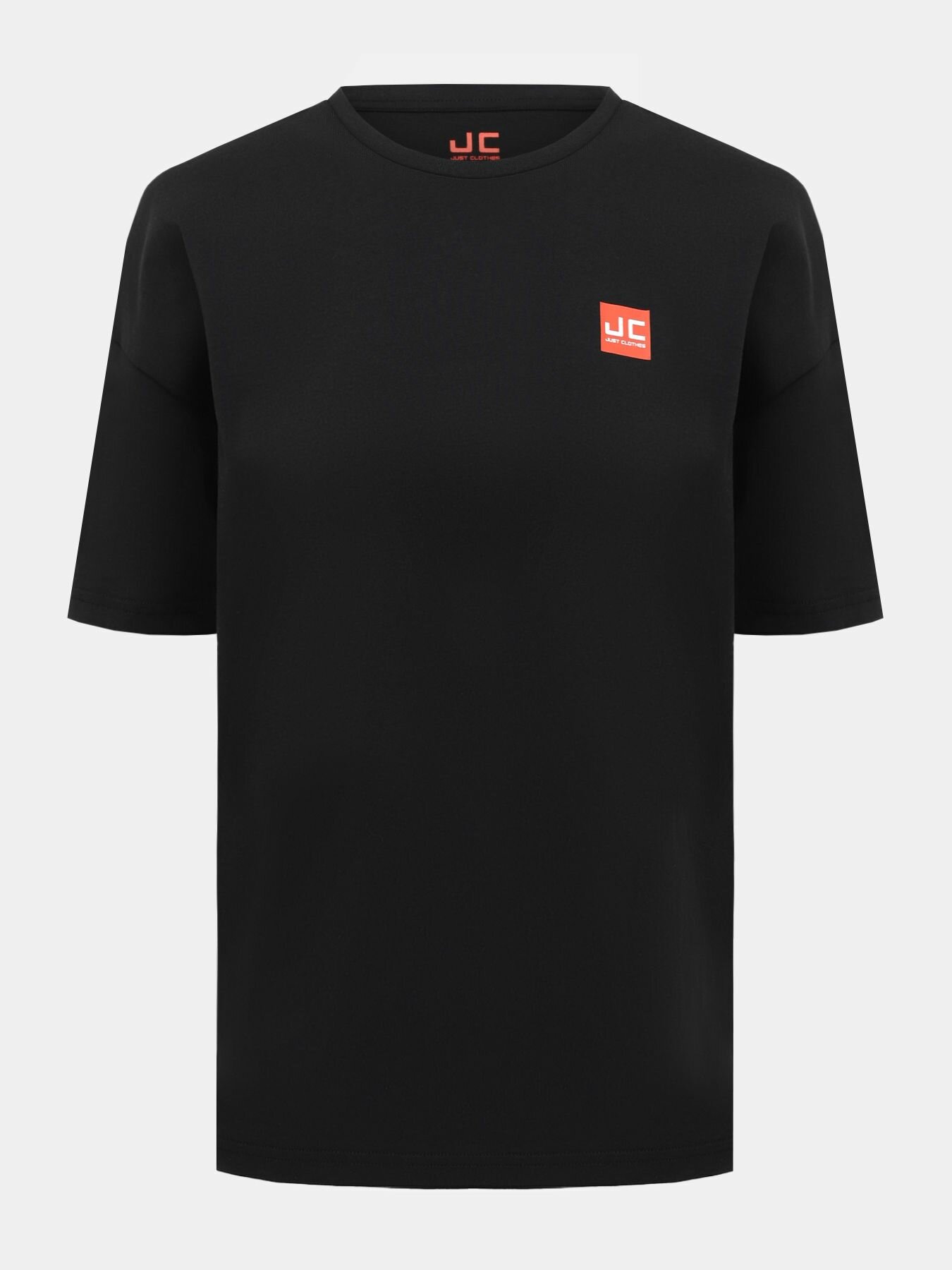 Футболка JUST CLOTHES, размер XL, черный