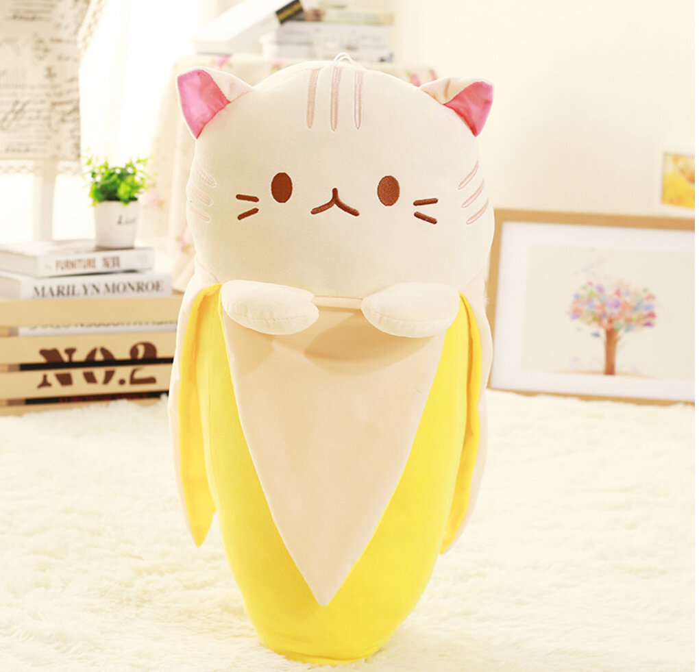 Кот банан мягкая игрушка — купить по низкой цене на Яндекс Маркете