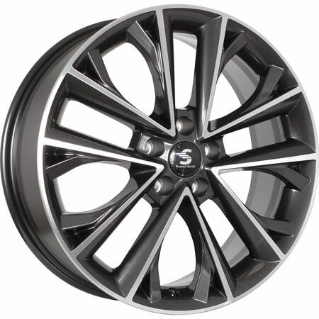 Колесный литой диск КиК Серия Premium КР012 (18_Tiggo 7 Pro) R18x7 5x108 ET33 CB60.1 Diamond_quartz