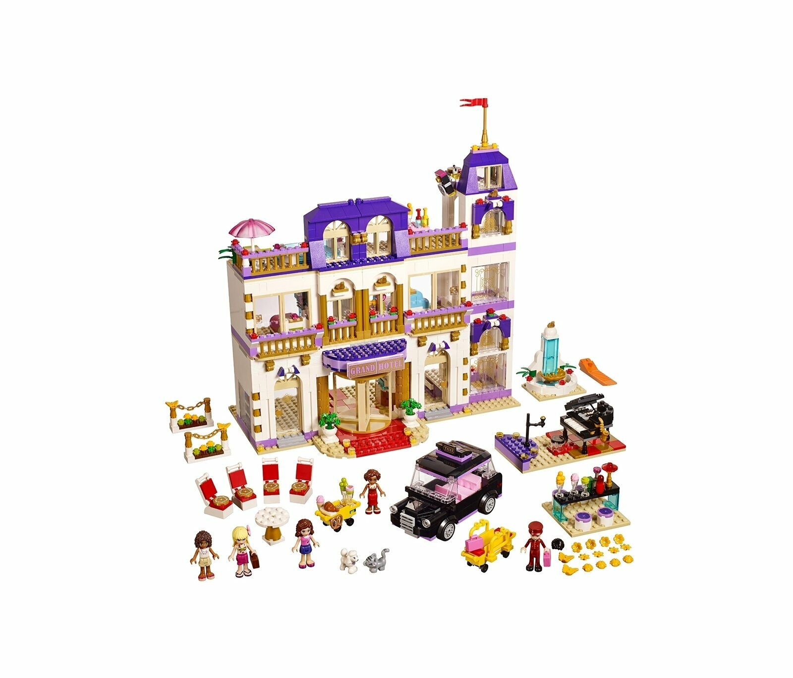 Конструктор LEGO Friends Гранд Отель в Хартлейк City (LEGO 41101)