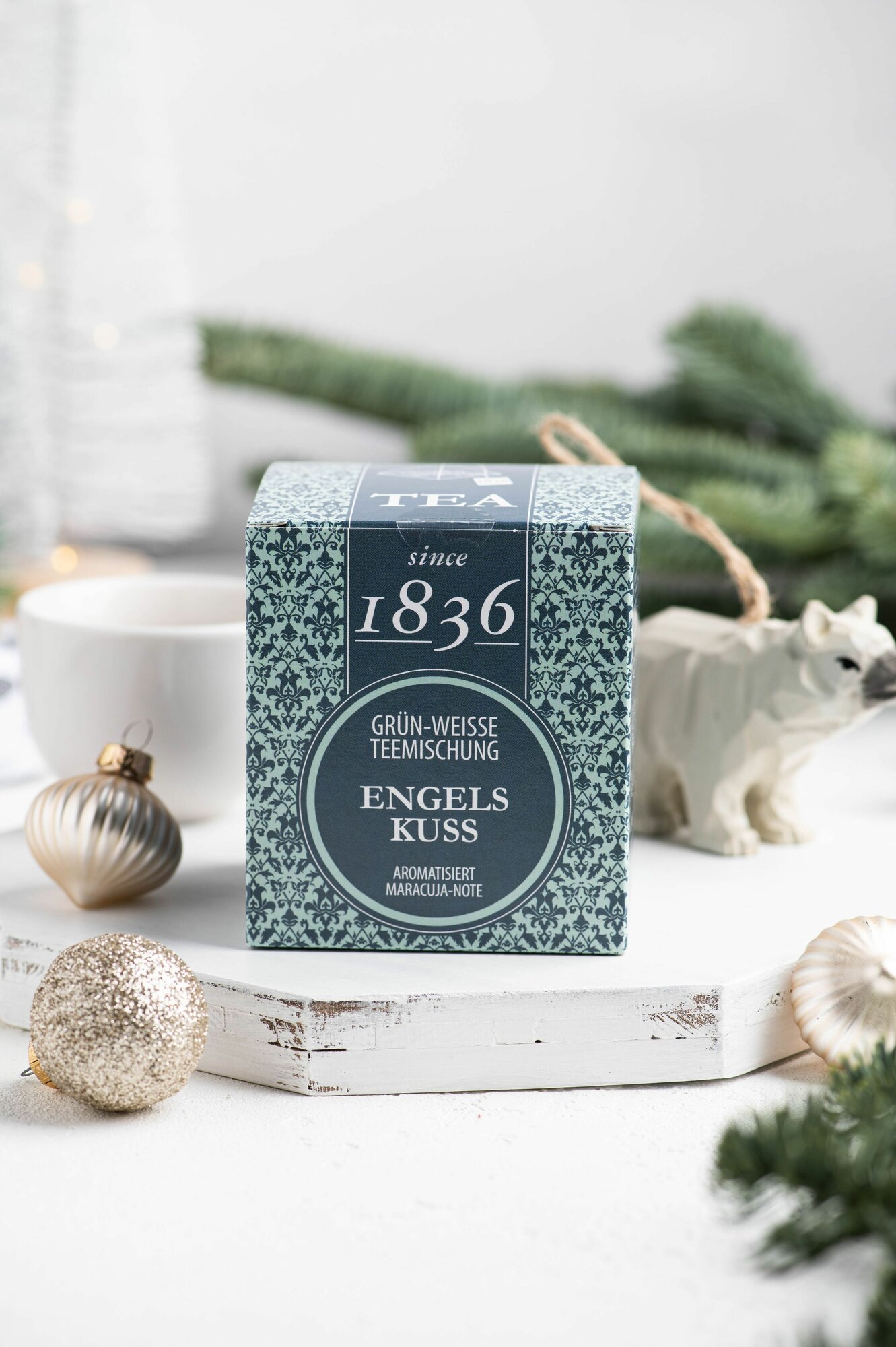 Смесь зеленого/белого чая Angels Kiss (маракуйя) в пирамидках (15 штук)