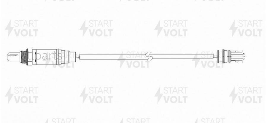 STARTVOLT VS-OS 2683 Датчик кисл. для а/м BMW X5 E53 (99-) 3.0i-4.6i/5 E39 (95-) 2.0i-4.4i до кат. STARTVOLT VS-OS 2683