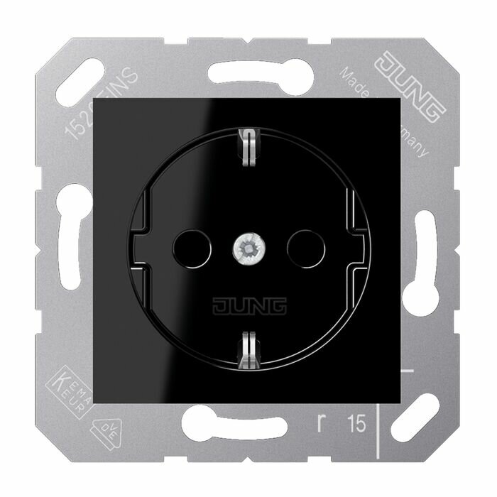 JUNG Розетка для откидной крышки 10A 250V / 16A 250V CD5120BFSW