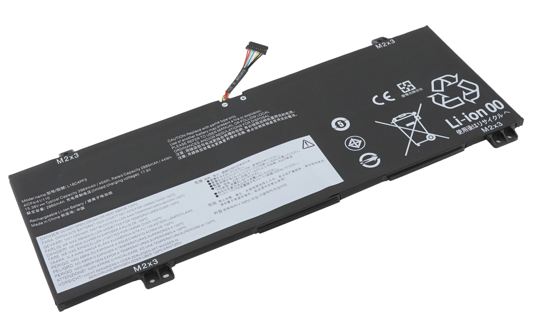 Аккумулятор для Lenovo IdeaPad C340-14API 15.36V (45Wh)