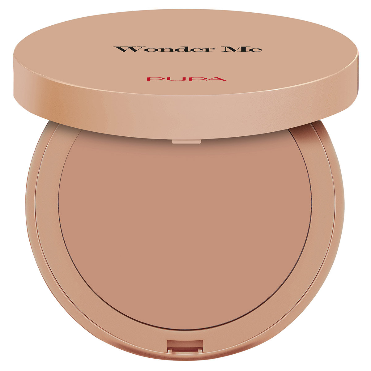 PUPA Пудра для лица матирующая компактная бронзер WONDER ME №001 светлый нейтральный