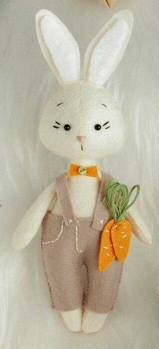 Набор для шитья Перловка #ПВД-4 Зайчик Боня, 15 см