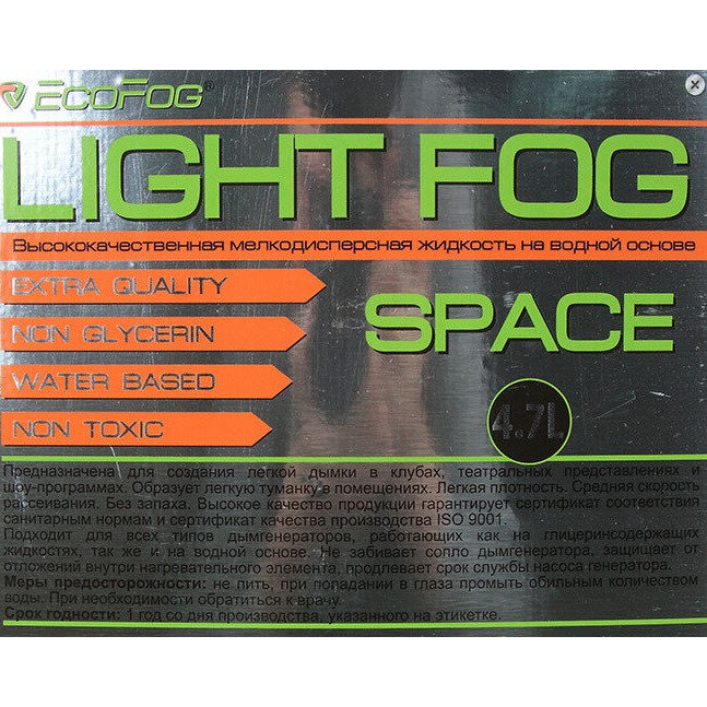 Жидкость для генератора дыма EcoFog EF-Space — фото 1