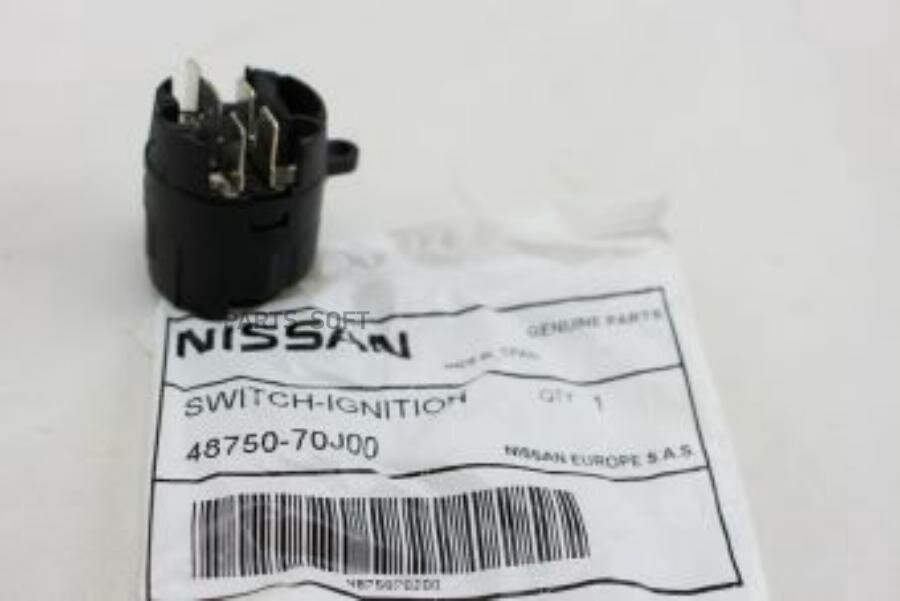 4875070J00 NISSAN Группа контактная замка зажигания