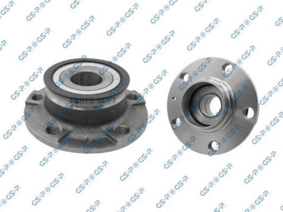 9228080 GSP Ступица с подшипником SKODA RAPID/VW POLO SEDAN RUS 09- зад.
