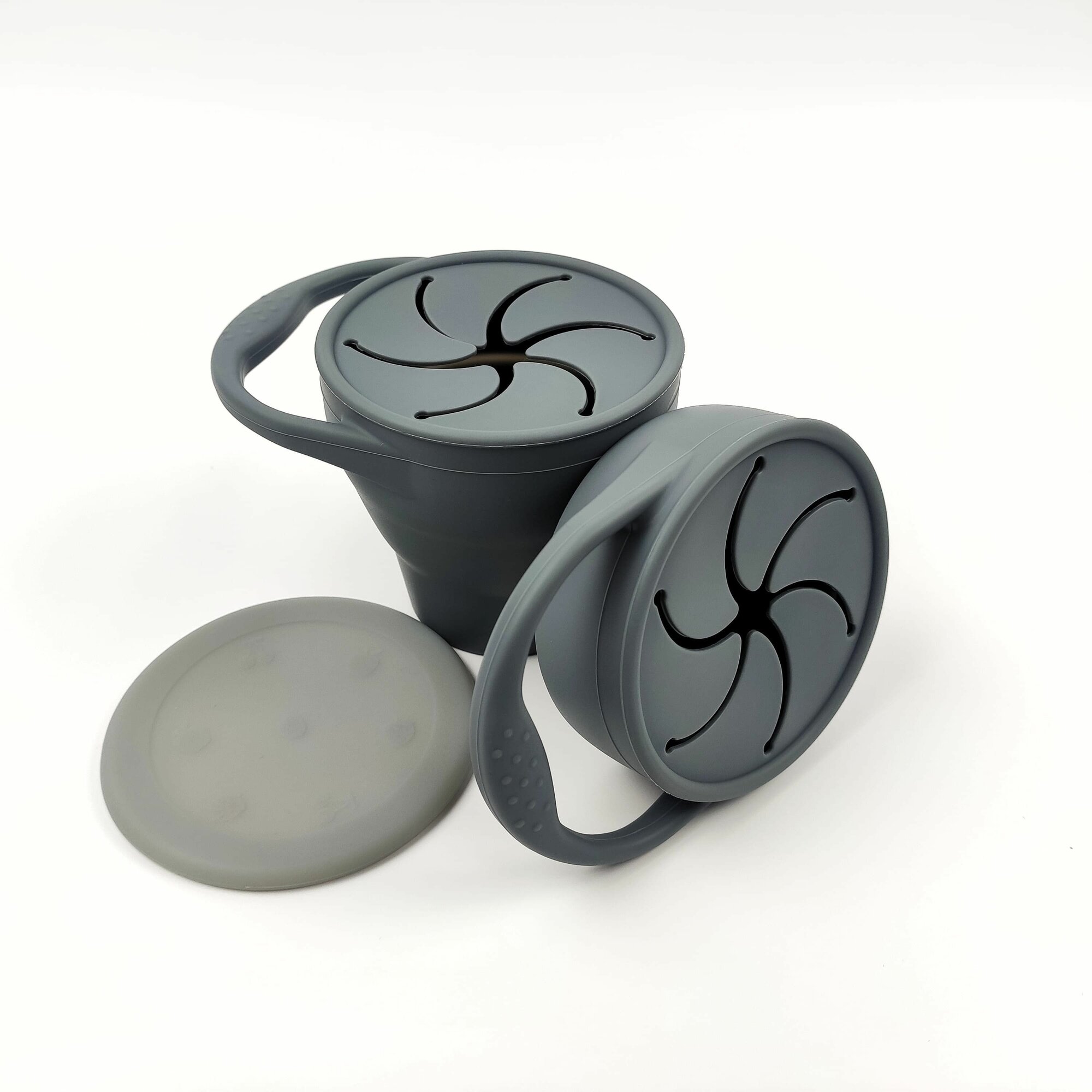 Снечница Снекстакан контейнер для снеков силиконовый детский