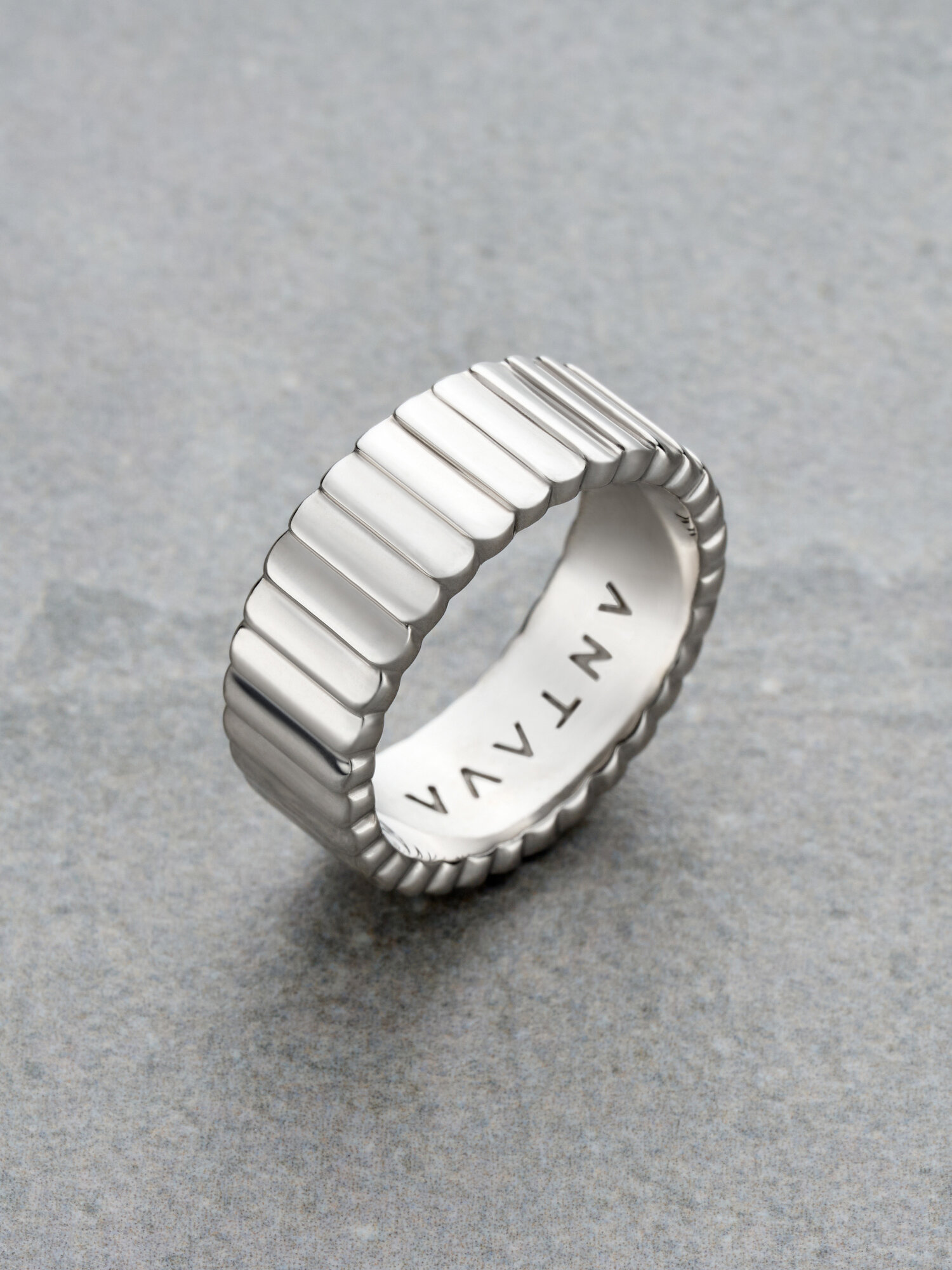 Кольцо обручальное, серебро, 925 проба, родирование