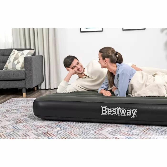 Bestway 6713M Матрас надувной 137х191х25см, до 300кг
