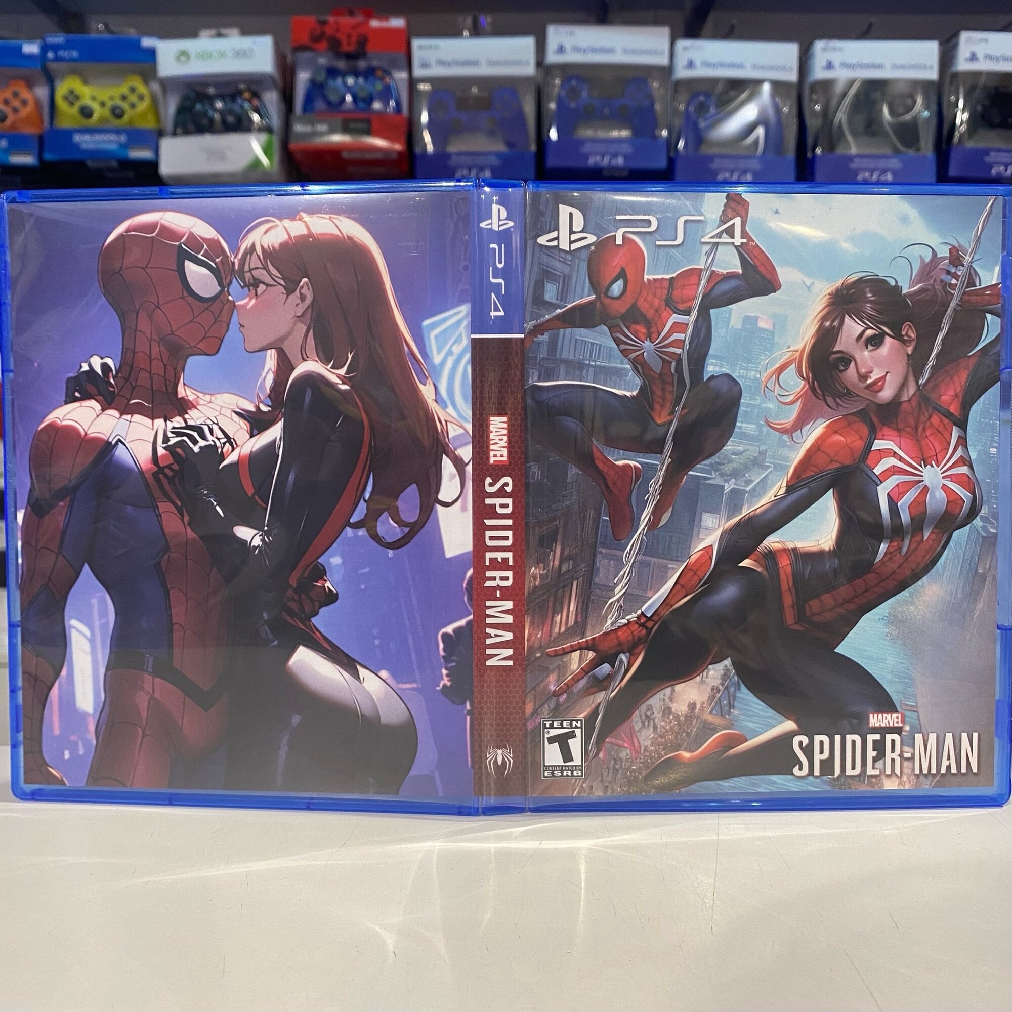 Эксклюзивная обложка PS4 для Spider Man / Человек паук №33