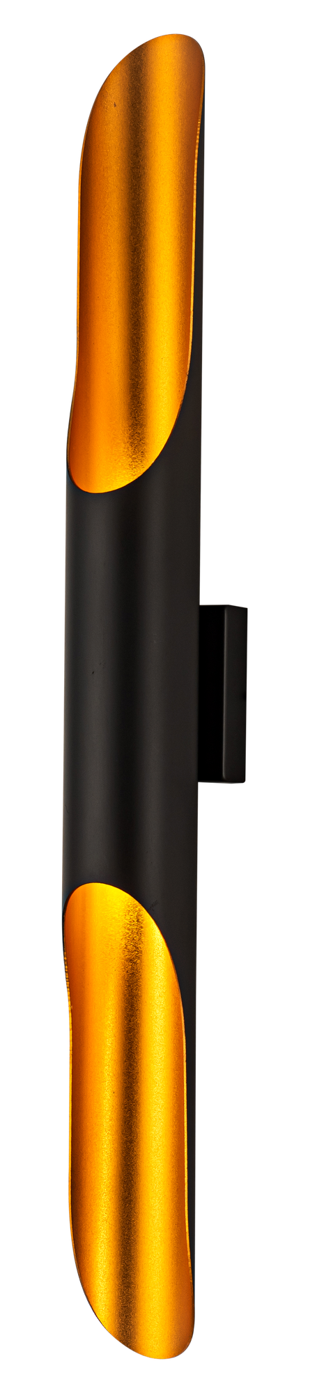 Бра De Fran B-1139 GU10 2*20 Вт 220 В ip20 черный+золото, металл