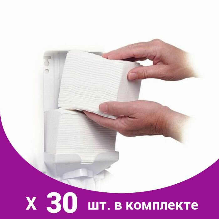Туалетная бумага для диспенсера Veiro Professional Premium V-сложение, 250 листов (30 шт)
