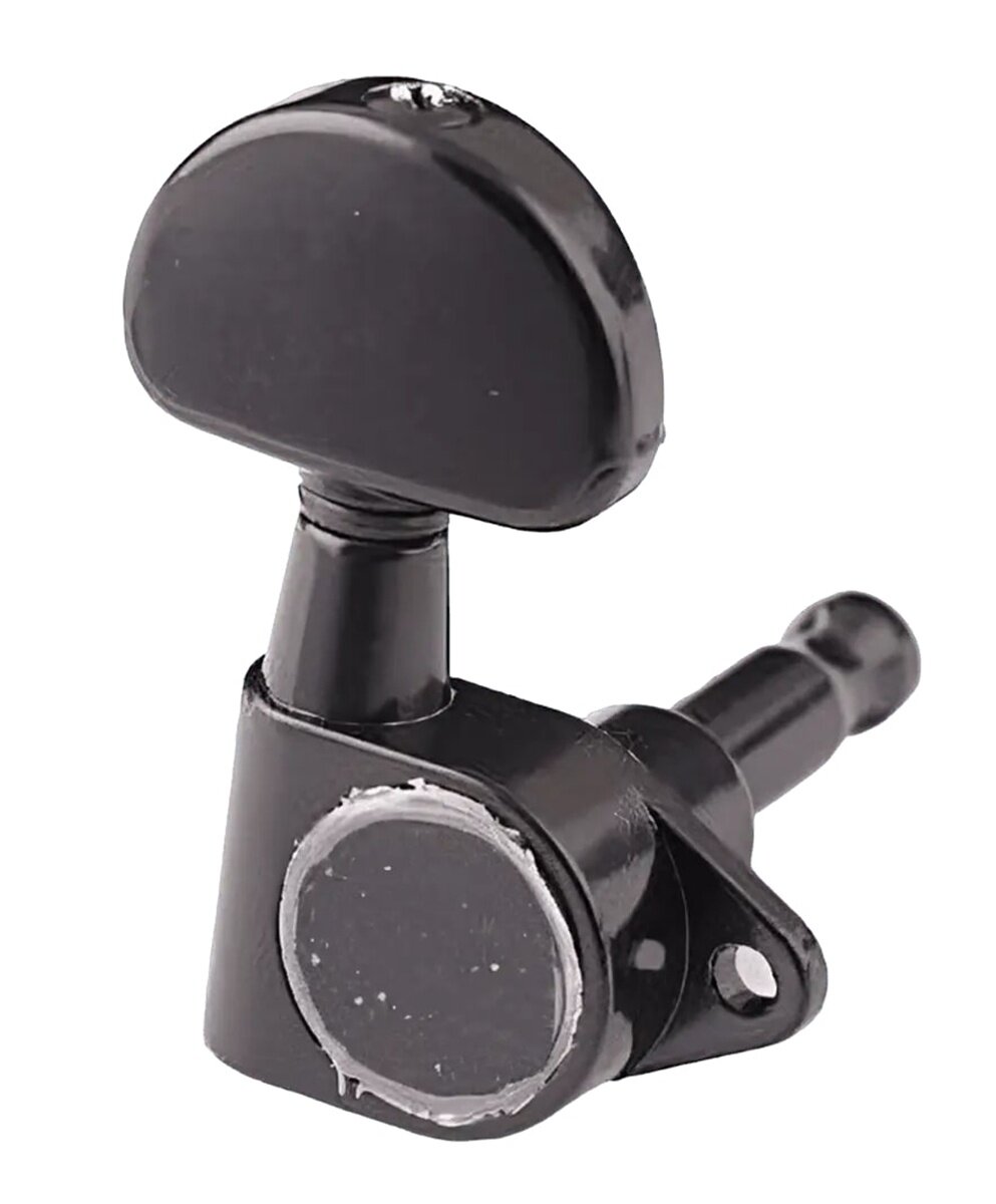 Колки для электрогитары 3+3, PARTSLAND MH-27-BK-3+3, черные