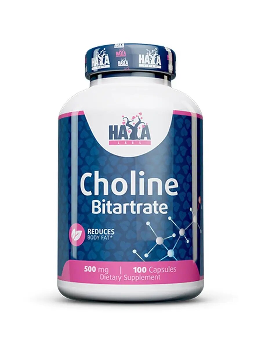 Choline Bitartrate 500mg 100caps