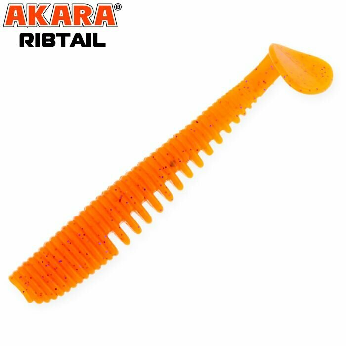 Силиконовая приманка Рипер Akara Ribtail 100мм, 4 шт. №85