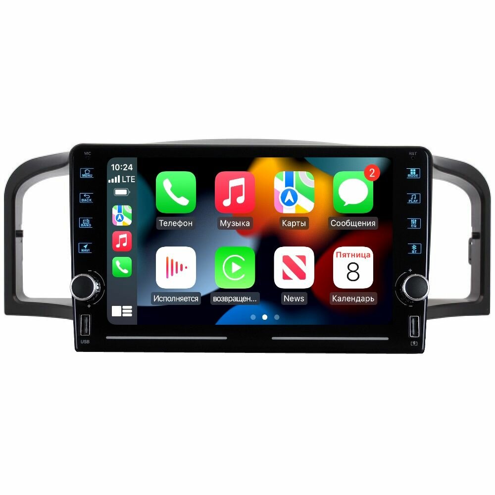 Магнитола R320 Лифан Солано Lifan Solano I (620) 2010-2016 - Android 13 - Память 2+32Gb - CarPlay + Android Auto - IPS экран - Кулер