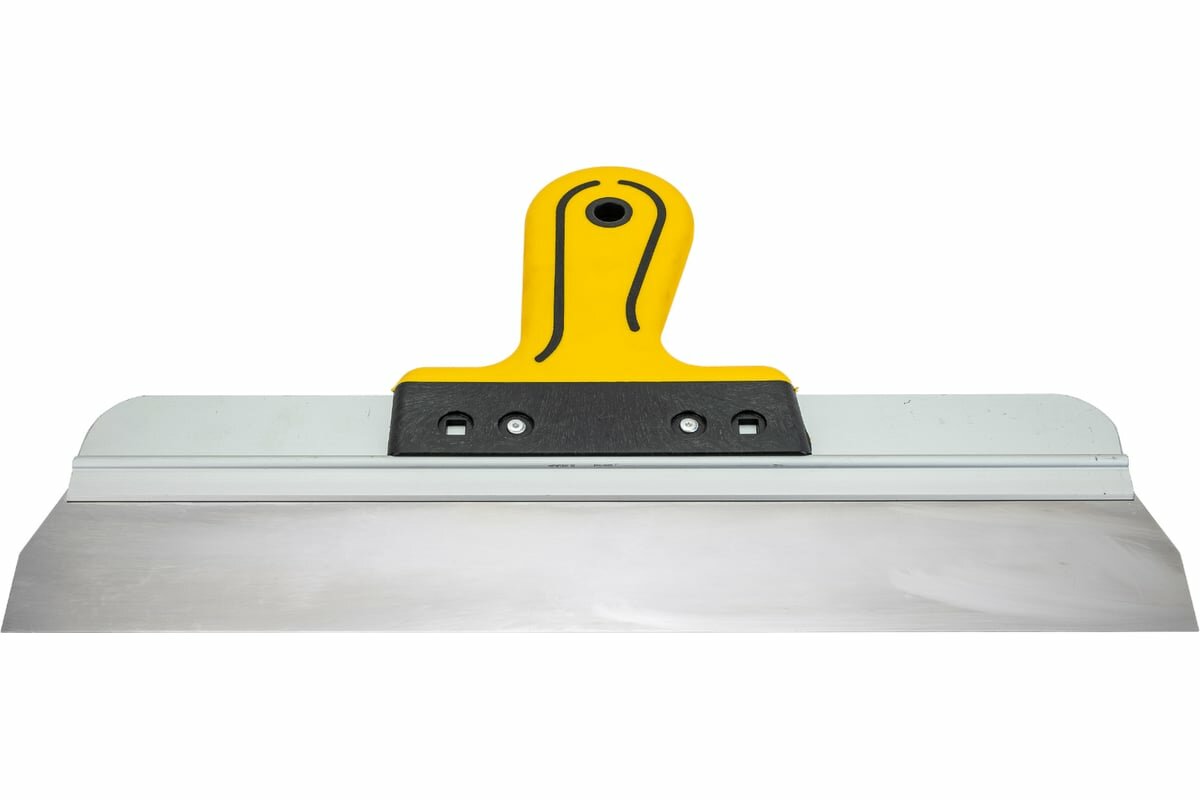 Biber профи 35158 фасадный шпатель из нержавеющей стали, 2-х компонентная рукоятка, 350 мм