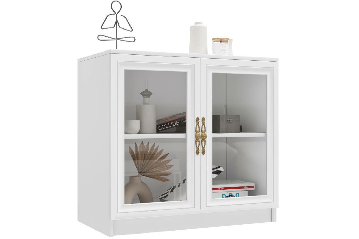 Комод Карлос-017 Белый для одежды 80*74.5*45