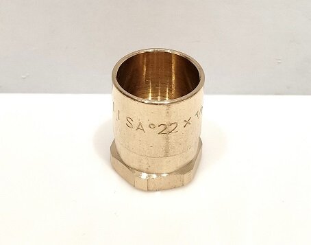 Соединитель-переход на внутреннюю резьбу 22 х 1/2" тип 4270G, Sanha