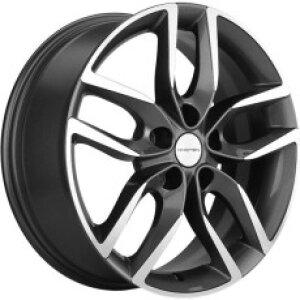 Литой колесный диск Khomen Wheels KHW1708 6.5x17/5x114.3 D64.1 ET40 Gray FP