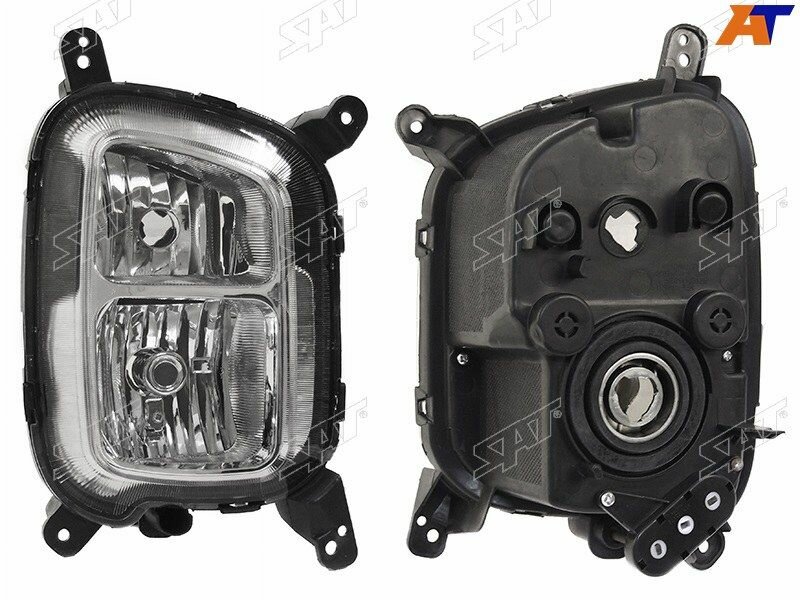 . SAT Фара противотуманная для KIA SORENTO 12-21 правая с ДХО