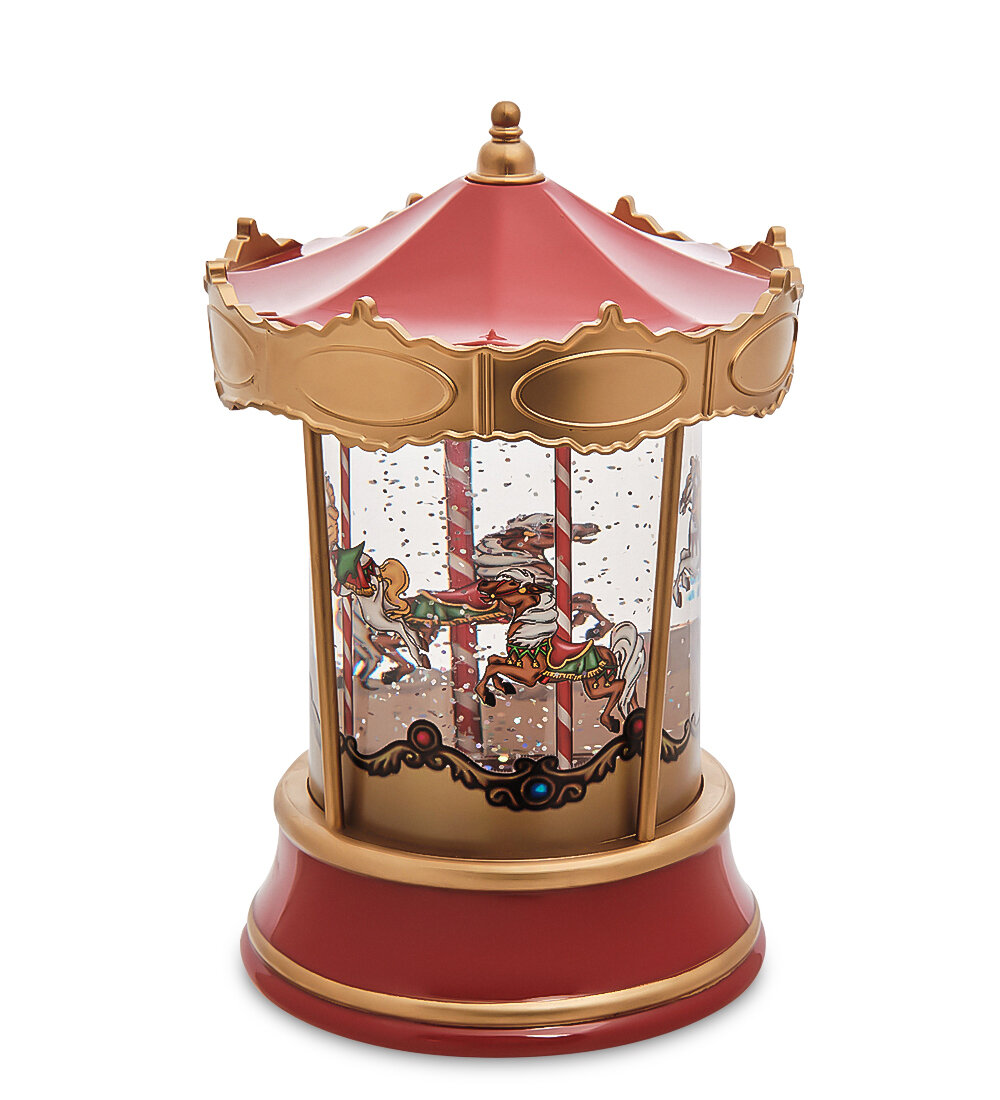 Новогодняя карусель с подсветкой