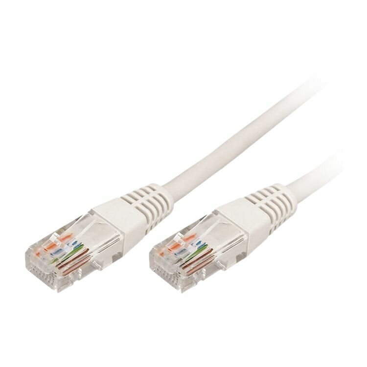 Шнур UTP 5e литой 3М серый 18-1006