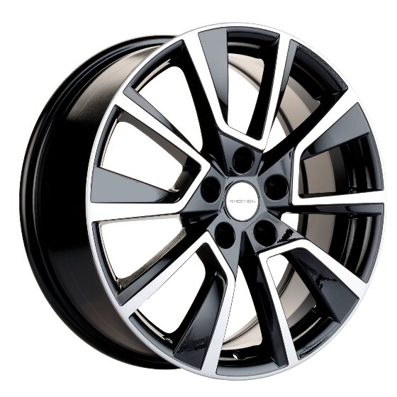 Колесный диск Khomen KHW 1802 7x18 5*108 ET40 DIA60.1 Black-FP