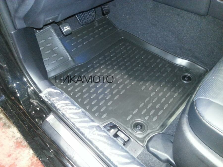 ELEMENT-AUTOFAMILY NLC.3D.48.63.210K Коврики 3D в салон TOYOTA Camry, 2014->, 4 шт. (полиуретан)