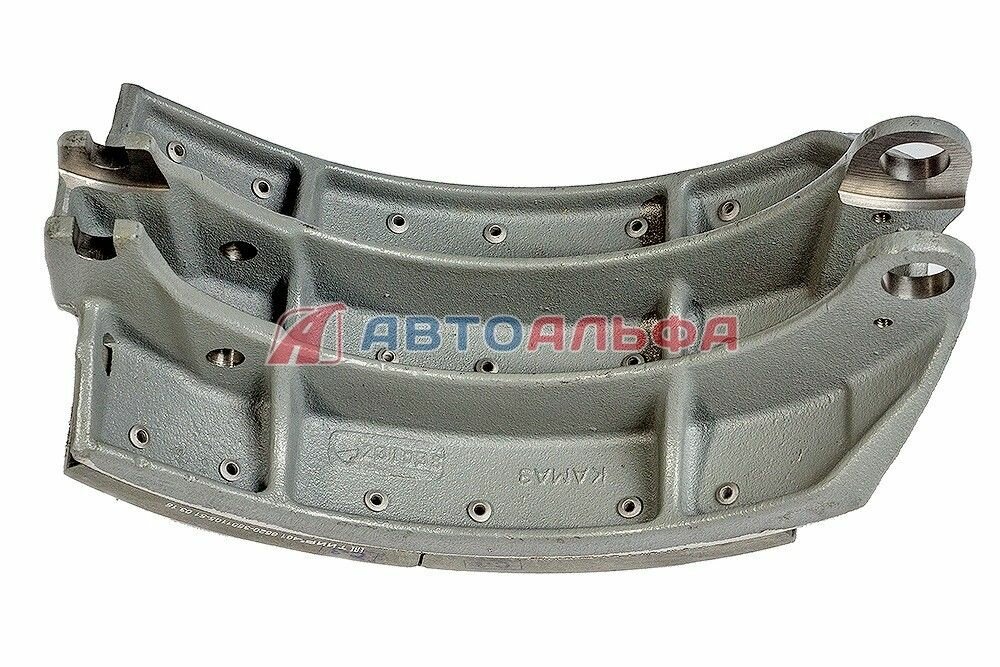 Колодка тормозная КАМАЗ в сборе литая