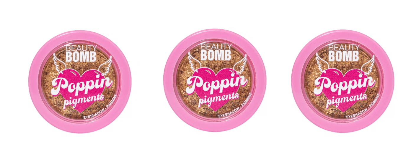 Тени - пигмент Beauty Bomb Romcore Poppin Pigments т.02 1,5 г 3 шт