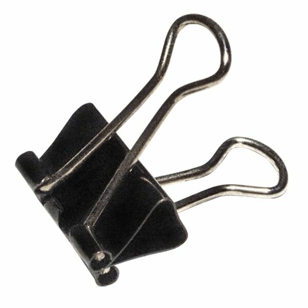 Зажим для бумаг PROFF, 41мм, черный