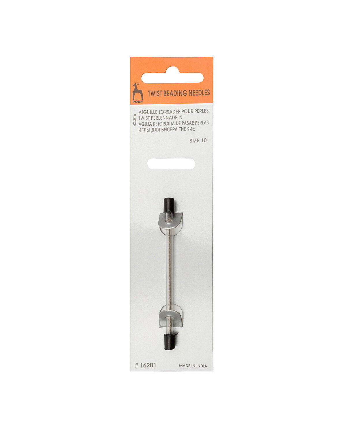 Иглы крученые гибкие Pony №10