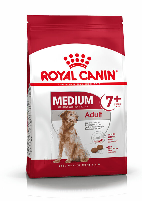 Royal Canin Для пожилых собак средних размеров (11-25 кг): 7-10лет (Medium Adult 7-10), 15кг 15 кг